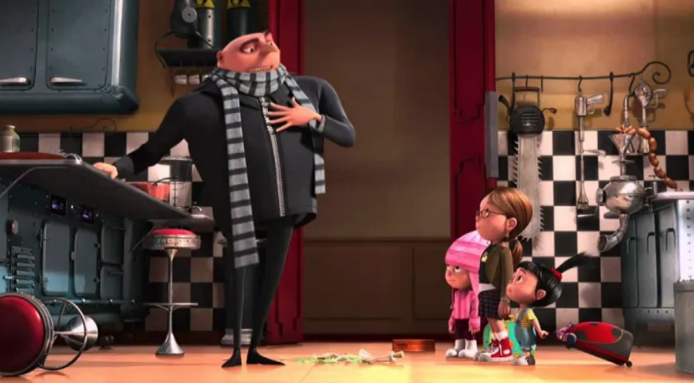 Gru from Despicable Me is a giant | Girlfriend