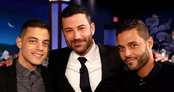 Rami Malek hot twin brother | Girlfriend