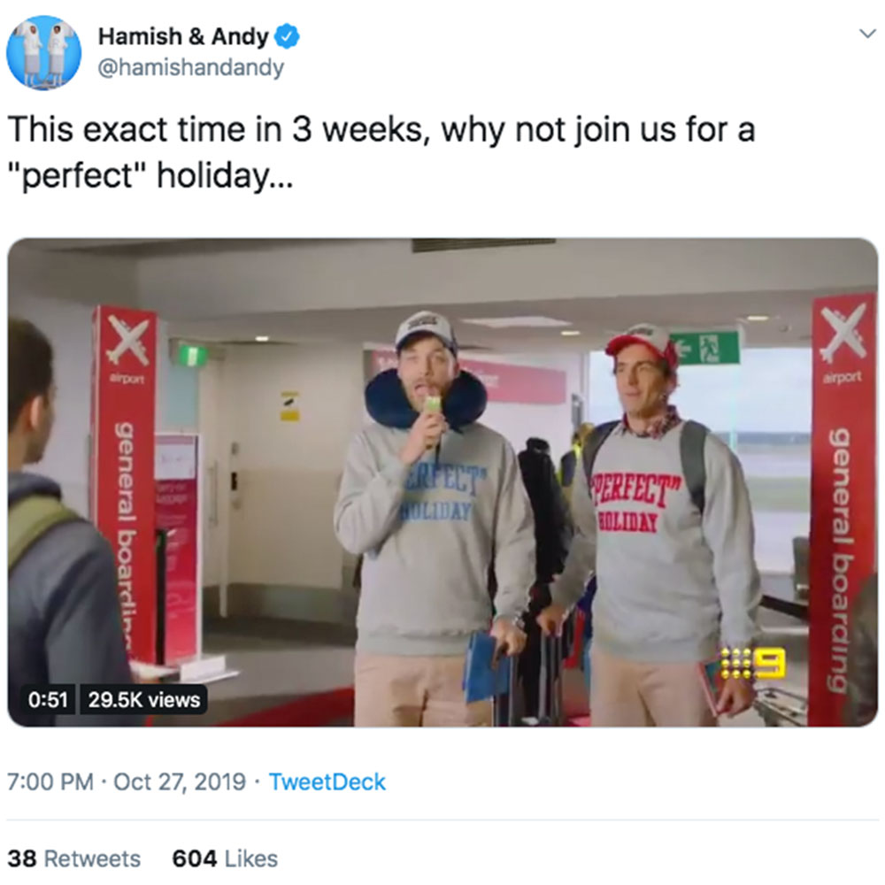 Hamish and Andy's new show will air in 3 weeks | Girlfriend