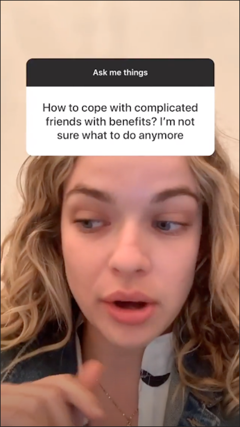 Abbie Chatfield opens up about coping with ‘friends with benefits ...