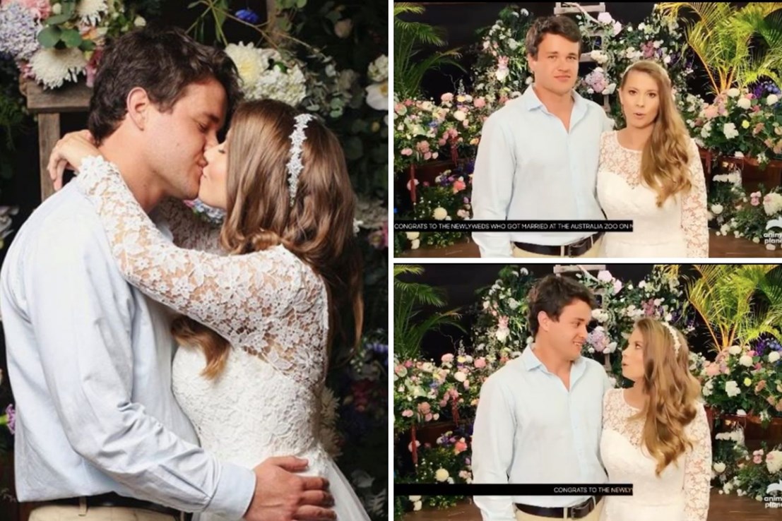 Bindi Irwin gushing over husband Chandler Powell in their wedding video ...