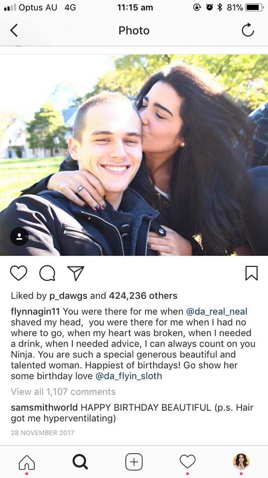 Sam Smith And Brandon Flynns Instagram Comments | Girlfriend